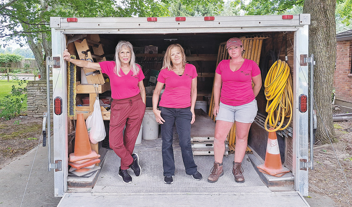 On the level, Jeanie DeCocker’s women-operated masonry business, builds ...